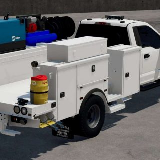 2022 Ford F600 Service Truck V1.0 FS22 Mod | Farming Simulator 22 Mod