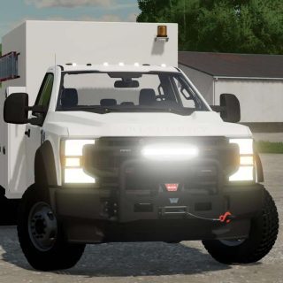2022 Ford F600 Service Truck V1.0 FS22 Mod | Farming Simulator 22 Mod