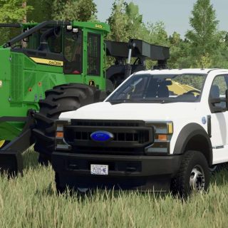 2022 Ford F600 Service Truck V1.0 FS22 Mod | Farming Simulator 22 Mod