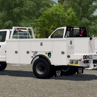 2022 Ford F600 Service Truck V1.0 FS22 Mod | Farming Simulator 22 Mod