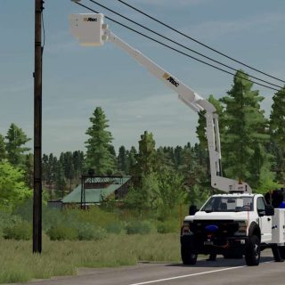 2022 Ford F600 Service Truck V1.0 FS22 Mod | Farming Simulator 22 Mod