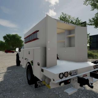 2022 Ford F600 Service Truck V1.0 FS22 Mod | Farming Simulator 22 Mod