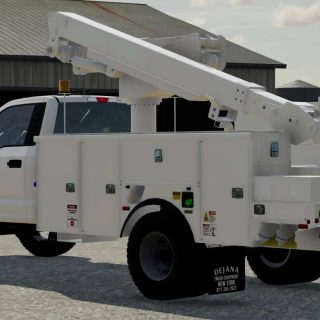 2022 Ford F600 Service Truck V1.0 FS22 Mod | Farming Simulator 22 Mod