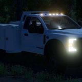 2022 Ford F600 Service Truck V1.0 FS22 Mod | Farming Simulator 22 Mod