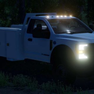 2022 Ford F600 Service Truck V1.0 FS22 Mod | Farming Simulator 22 Mod