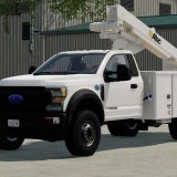 2022 Ford F600 Service Truck V1.0 FS22 Mod | Farming Simulator 22 Mod