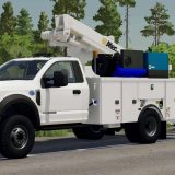 2022 Ford F600 Service Truck V1.0 FS22 Mod | Farming Simulator 22 Mod