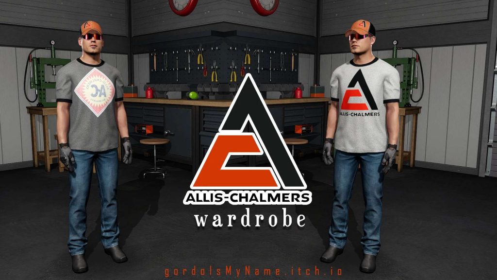 Allis-Chalmers Wardrobe Apparel Pack v1.0 FS22 Mod | Farming Simulator ...