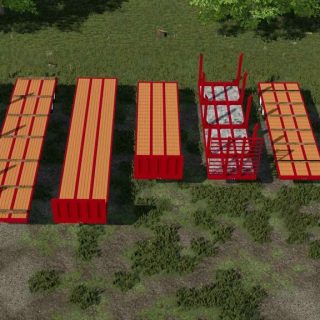 American Flatbed Pack v1.0.0.1 FS22 Mod | Farming Simulator 22 Mod