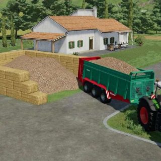 Bale Bunker Storage Pack v1.0.0.1 FS22 Mod | Farming Simulator 22 Mod