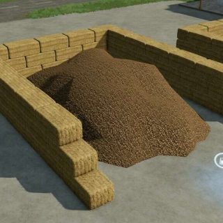 Bale Bunker Storage Pack v1.0.0.1 FS22 Mod | Farming Simulator 22 Mod