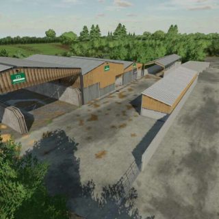 Ballam Rd Dairy Farming v1.1.1 FS22 Mod | Farming Simulator 22 Mod