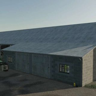 Barn With Cowshed v1.0 FS22 Mod | Farming Simulator 22 Mod