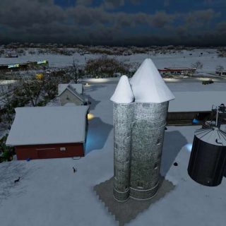 Big Water Tower v1.0 FS22 Mod | Farming Simulator 22 Mod