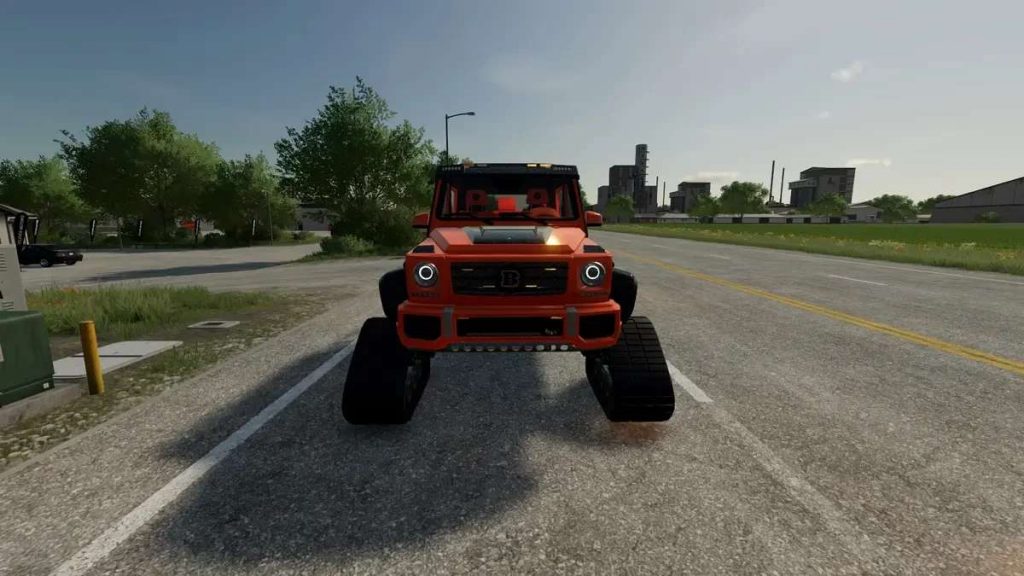 Brabus B63S-700 6x6 Kommunal v1.0 FS22 Mod | Farming Simulator 22 Mod