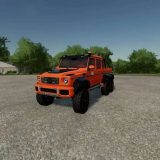 Brabus B63S-700 6x6 Kommunal v1.0 FS22 Mod | Farming Simulator 22 Mod