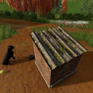 Brick House For Dogs v1.0.0.1 FS22 Mod | Farming Simulator 22 Mod