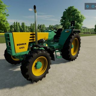 Bührer E 6105 v1.0 FS22 Mod | Farming Simulator 22 Mod