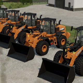Case 821 E/F/G Loader Pack v1.0 FS22 Mod | Farming Simulator 22 Mod
