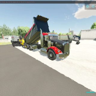 CAT AP1055F Paver v1.0 FS22 Mod | Farming Simulator 22 Mod