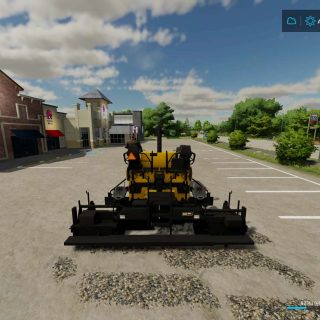 CAT AP1055F Paver v1.0 FS22 Mod | Farming Simulator 22 Mod