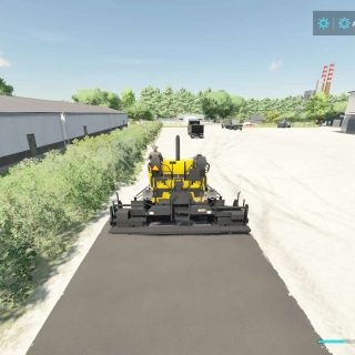 CAT AP1055F Paver v1.0 FS22 Mod | Farming Simulator 22 Mod