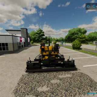 CAT AP1055F Paver v1.0 FS22 Mod | Farming Simulator 22 Mod