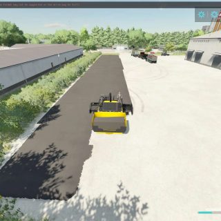 CAT AP1055F Paver v1.0 FS22 Mod | Farming Simulator 22 Mod