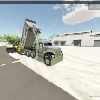 CAT AP1055F Paver v1.0 FS22 Mod | Farming Simulator 22 Mod
