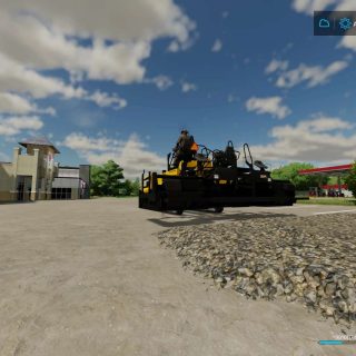 CAT AP1055F Paver v1.0 FS22 Mod | Farming Simulator 22 Mod
