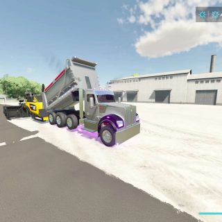 CAT AP1055F Paver v1.0 FS22 Mod | Farming Simulator 22 Mod