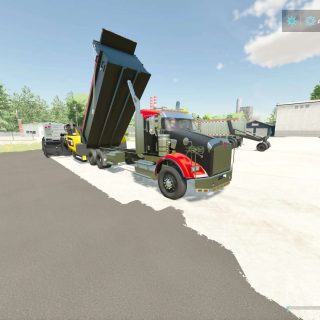 CAT AP1055F Paver v1.0 FS22 Mod | Farming Simulator 22 Mod