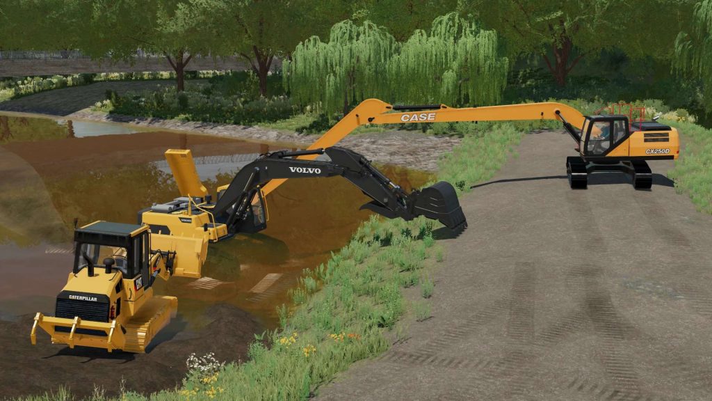 Cat Track Loader Mega Pack v1.1 FS22 Mod | Farming Simulator 22 Mod