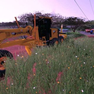 Caterpillar 12K v1.0.0.2 FS22 Mod | Farming Simulator 22 Mod