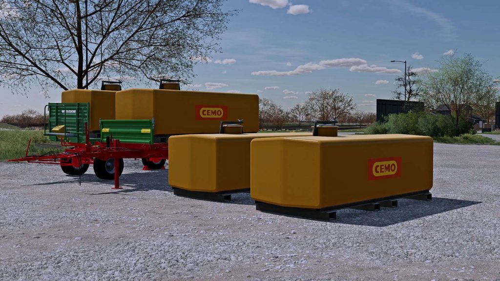 Cemo GRP Barrel v1.0 FS22 Mod | Farming Simulator 22 Mod