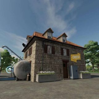 Cheese factory v2.0 FS22 Mod | Farming Simulator 22 Mod