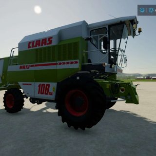 Claas Dominator 108SL v1.2 FS22 Mod | Farming Simulator 22 Mod
