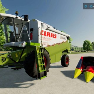 Claas Lexion 400 axial kopott regi v1.0 FS22 Mod | Farming Simulator 22 Mod