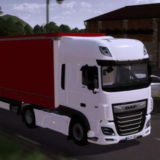 DAF XF 106 + Tandem Trailer v2.0 FS22 Mod | Farming Simulator 22 Mod