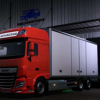 DAF XF 106 + Tandemanhänger V2.0 FS22 Mod | Farming Simulator 22 Mod