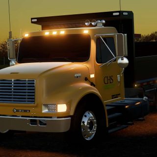 Dump Truck International 4900 v1.1 FS22 Mod | Farming Simulator 22 Mod
