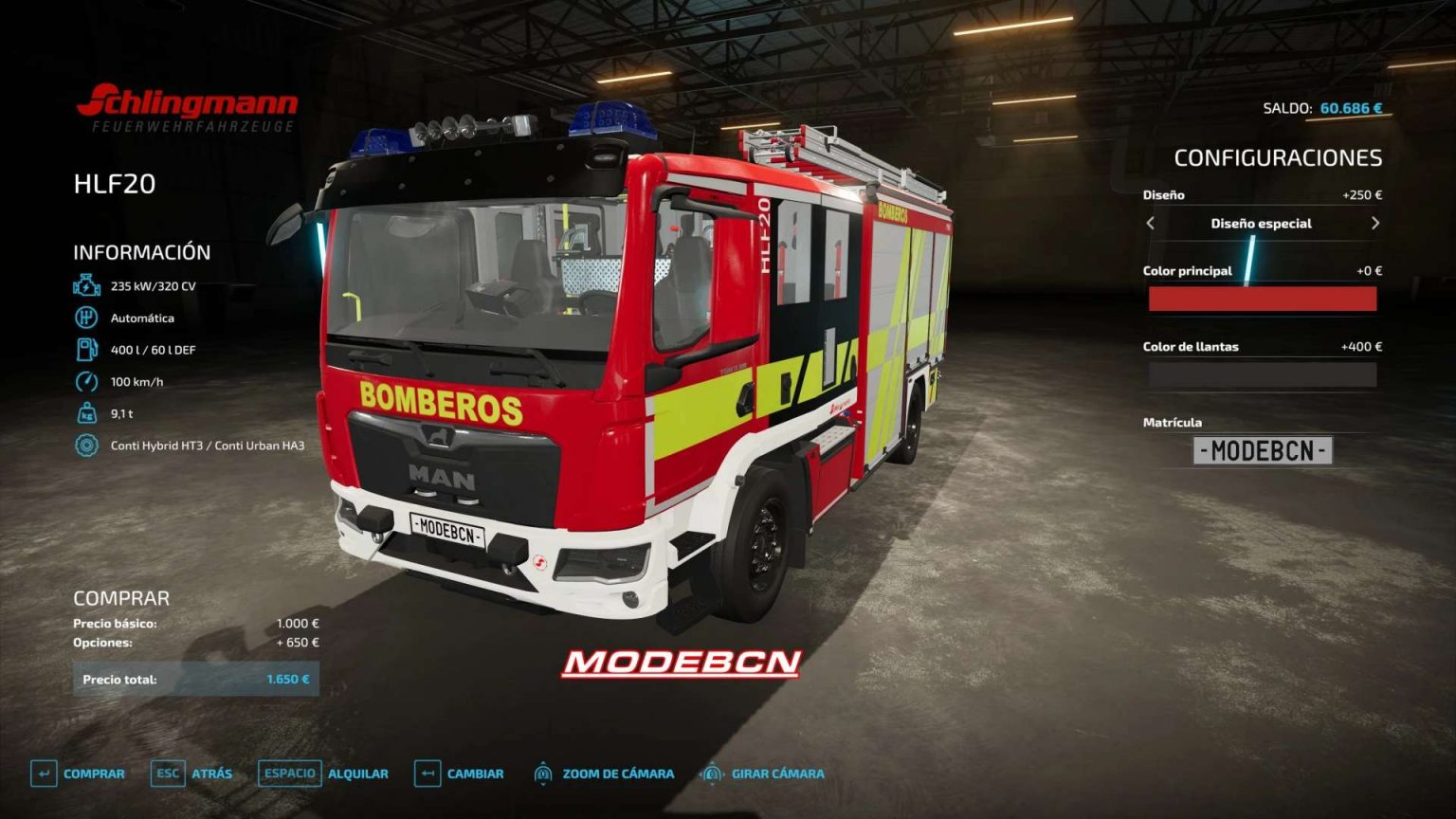 Emergency Pack ESPANOL + TEXTURAS v0.8.0.1 FS22 Mod | Farming Simulator ...