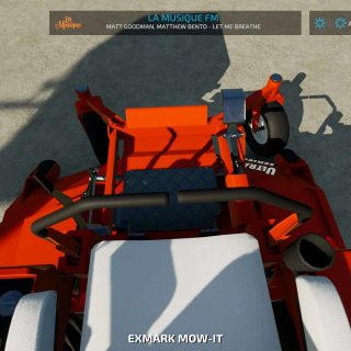 Exmark LazerZ reskin v1.0 FS22 Mod | Farming Simulator 22 Mod