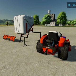 Exmark LazerZ reskin v1.0 FS22 Mod | Farming Simulator 22 Mod
