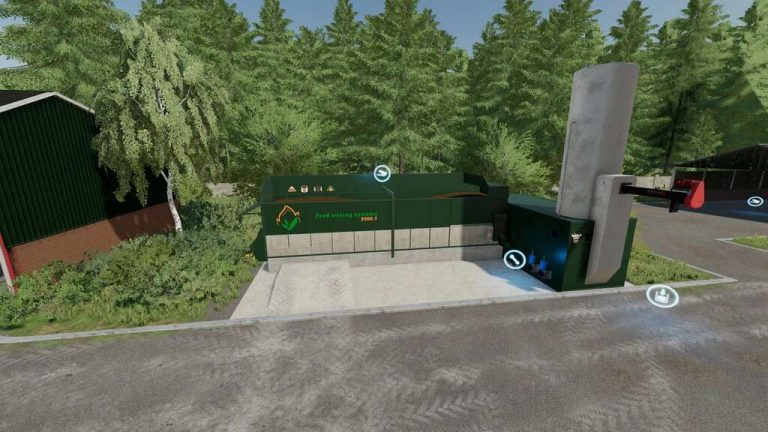 Feed Mixing Plants XXL v1.0 FS22 Mod | Farming Simulator 22 Mod