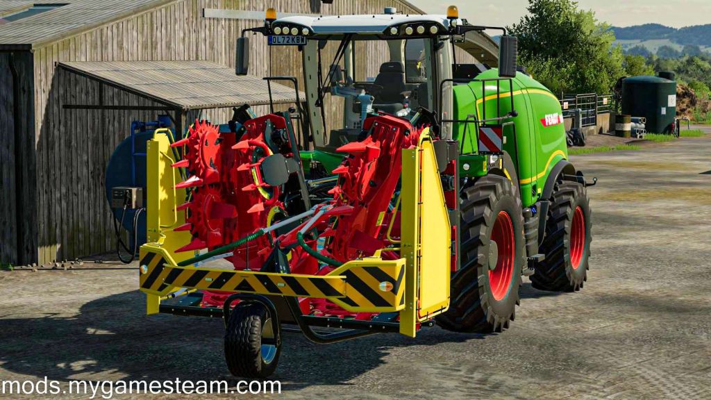 Fendt Katana 850 V1.2 FS22 Mod | Farming Simulator 22 Mod