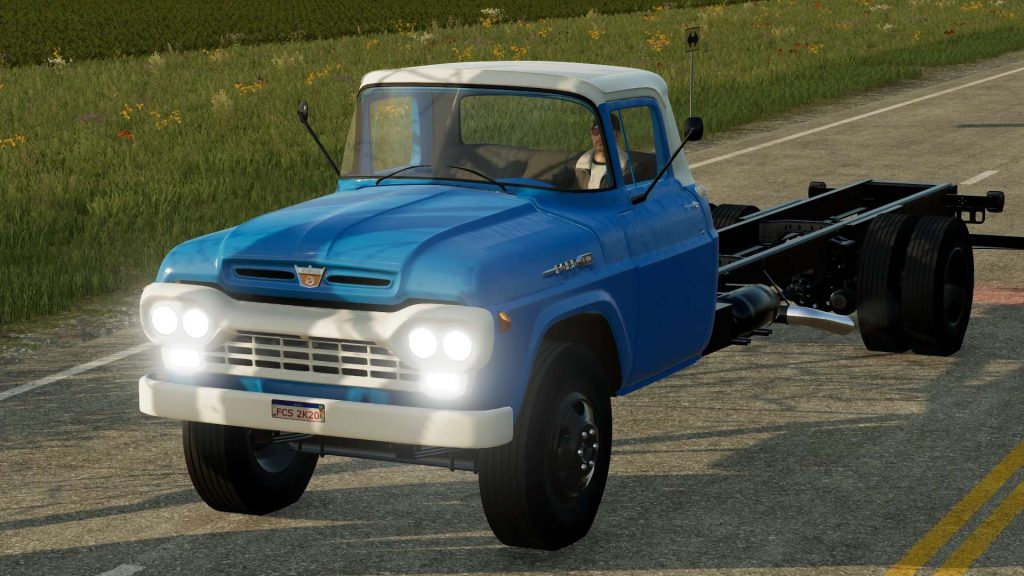 Ford F-600 v1.2 FS22 Mod | Farming Simulator 22 Mod