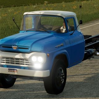 Ford F-600 v1.2 FS22 Mod | Farming Simulator 22 Mod