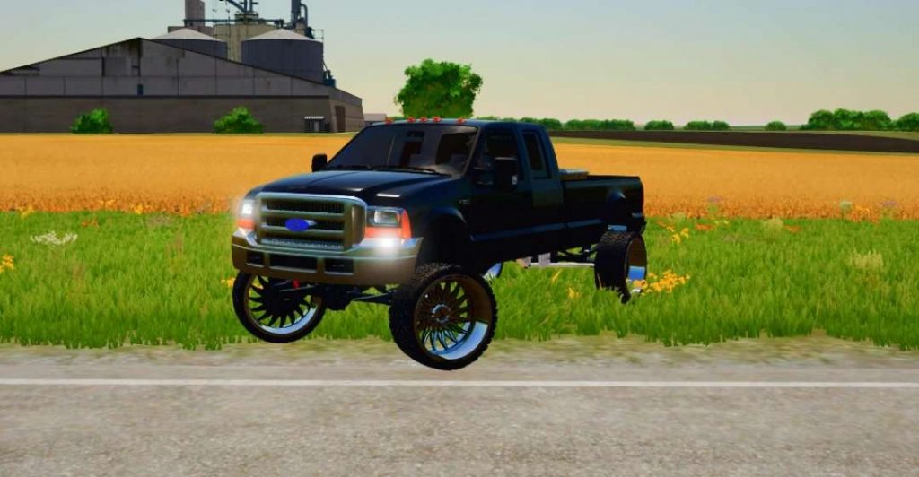 Ford F350 6.0 PowerStroke v1.0 FS22 Mod | Farming Simulator 22 Mod