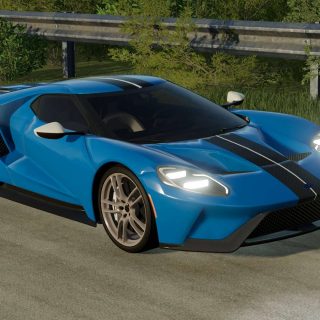 Ford GT Supercar v1.2 FS22 Mod | Farming Simulator 22 Mod